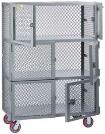 Three Compartment Mobile Storage Locker | Rochester Armored Car ...