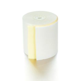 3" 2-ply white/canary paper roll | Rochester Armored Car | CONTROLTEK