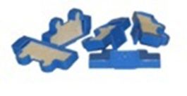 NCR 5070/5088 Receipt/audit (piano) ribbon, purple, 6/box