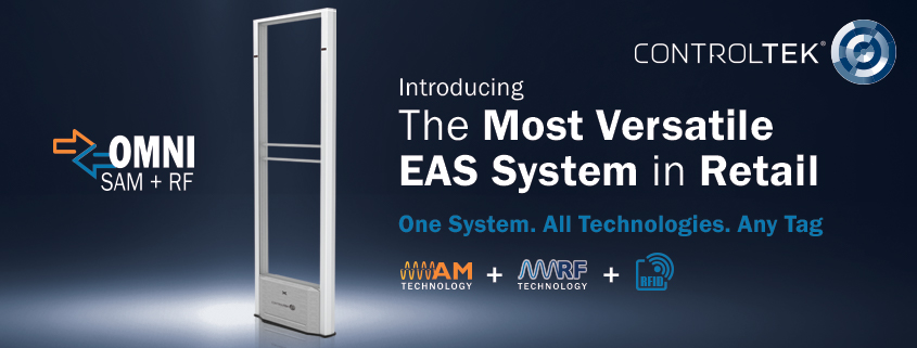 CONTROLTEK Introduces Omni SAM+RF, The Most Versatile EAS System in Retail