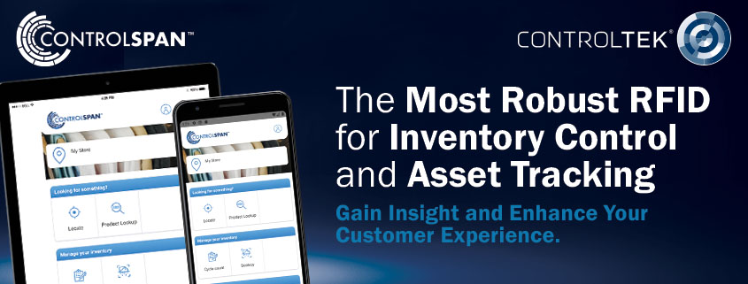 CONTROLTEK Launches CONTROLSPAN RFID Management Software