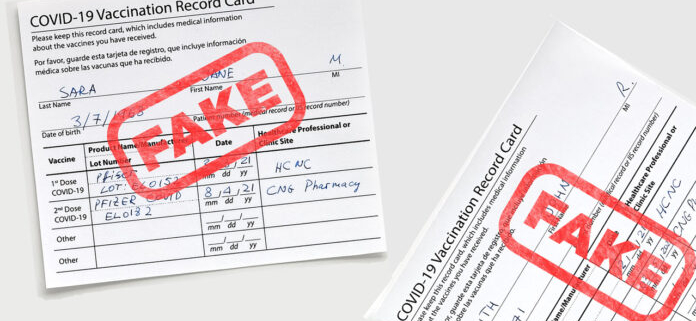 Fake Vaccination Cards Spread as Delta Variant Ramps Up - CONTROLTEK